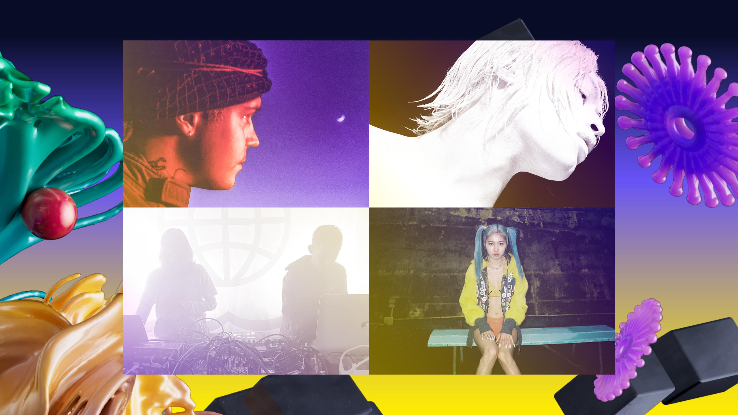 3NDLES5 presents jonatan leandoer96 x Frederik Valentin, Ecco2K, oqbqbo ...